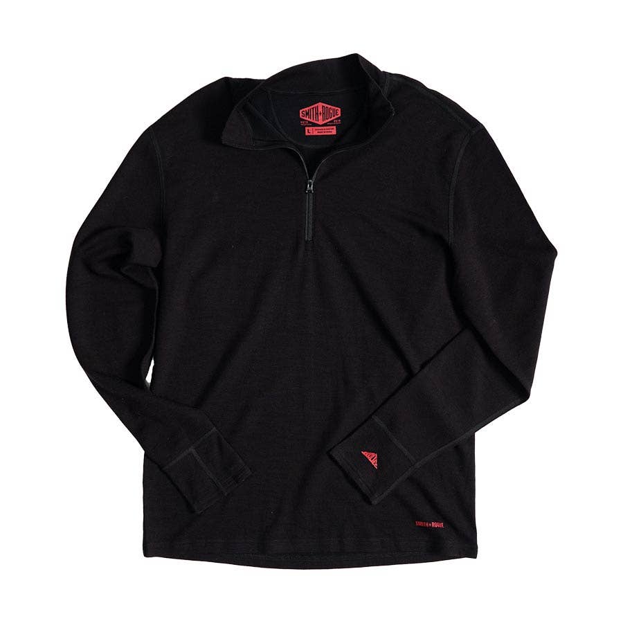 Smith & Rogue Men's Quarter Zip Base Layer
