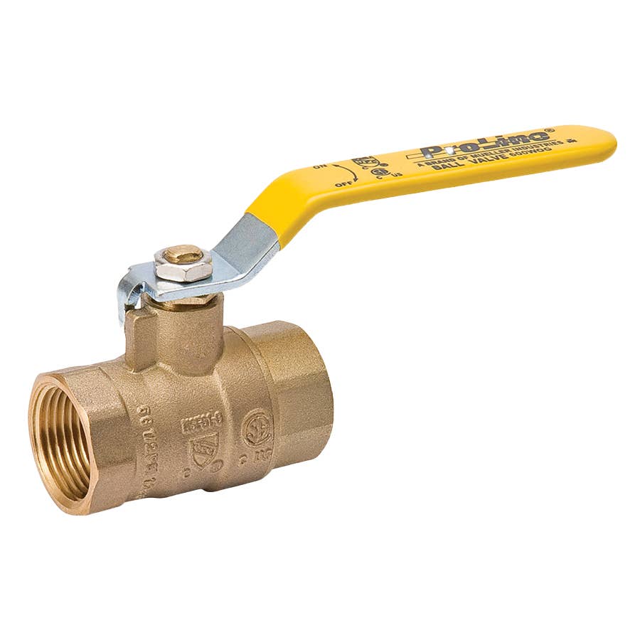 ProLine Brass Ball Valve - 3/4""