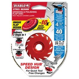 Diablo Flap Disc with Speed Hub