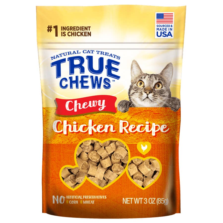 True Chews Chewy Chicken Recipe Cat Treats