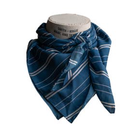 Smith + Rogue Unisex Wild Rag Pinstripe 36" - Blue