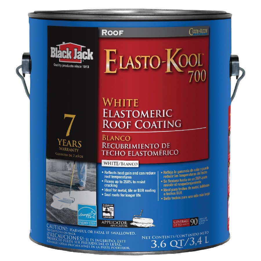 Black Jack Elasto-Kool 700 White Elastomeric Roof Coating