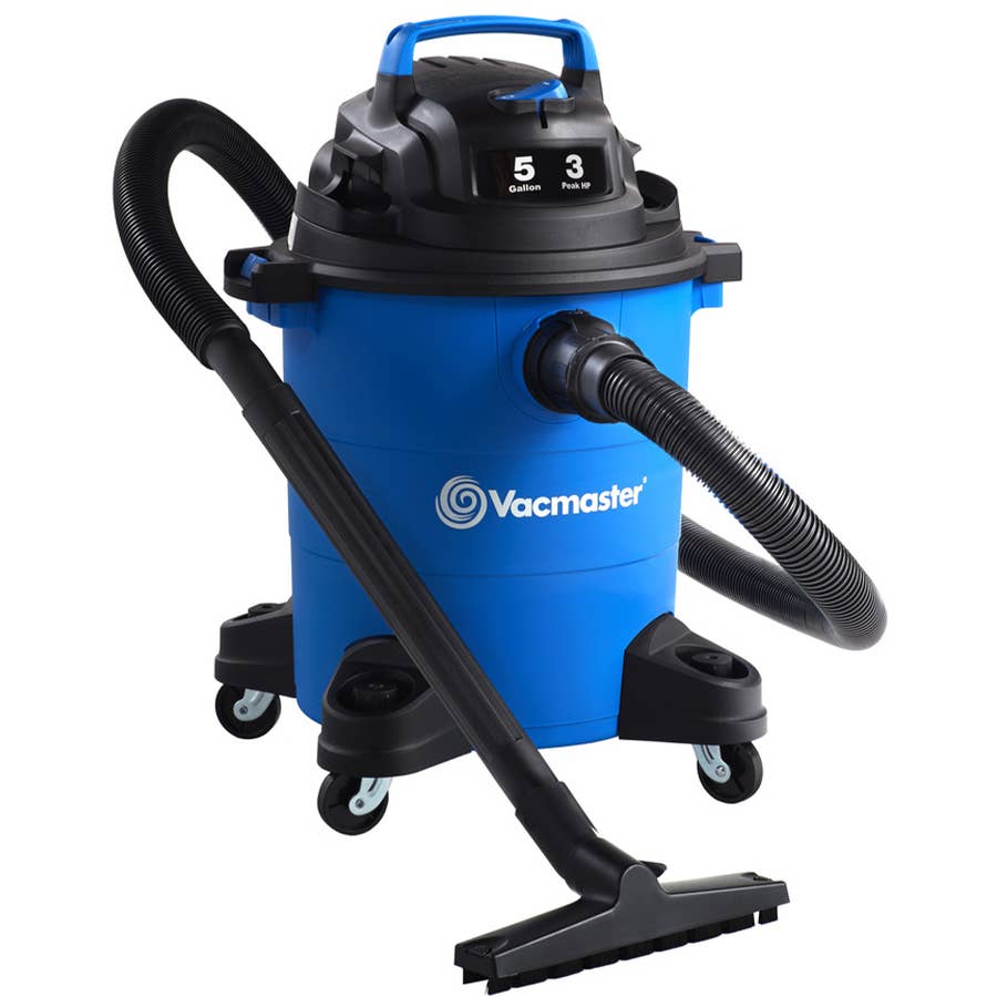 Vacmaster Wet/Dry Vacuum - 3 Peak HP - 5 Gallon