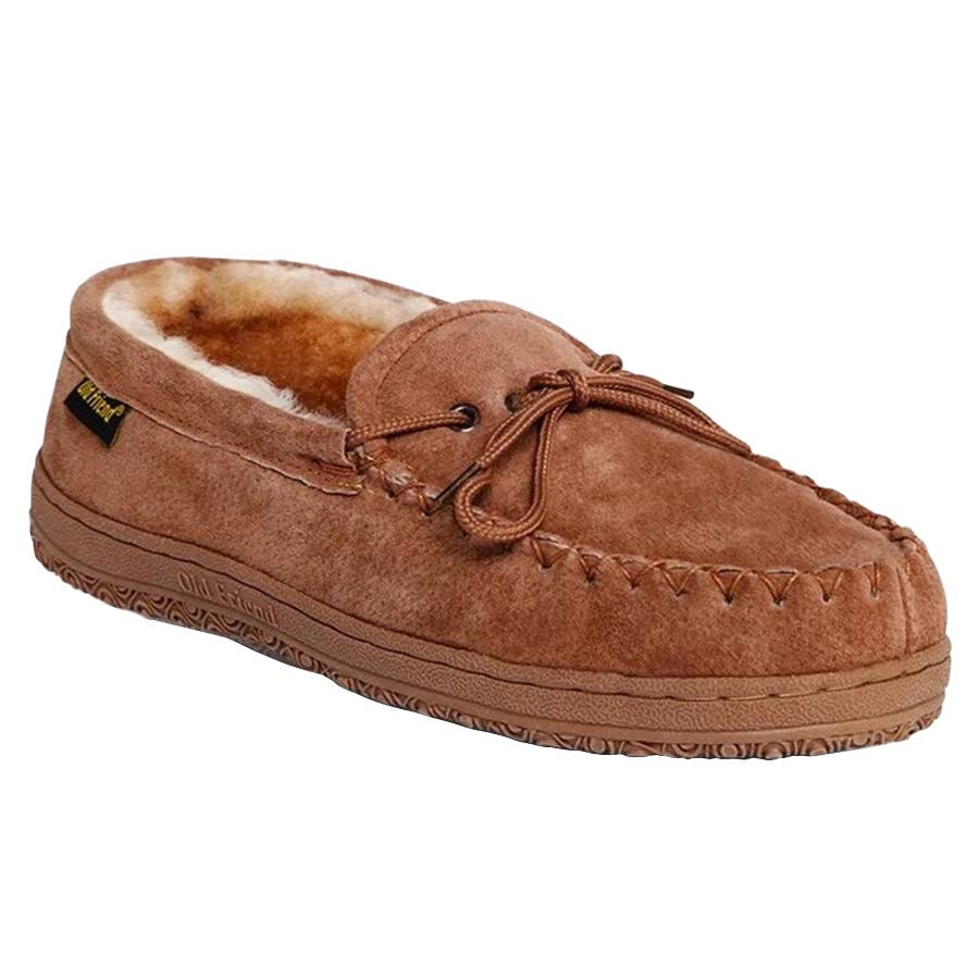 Old Friend Footwear Men's Camp Moccasin Slippers