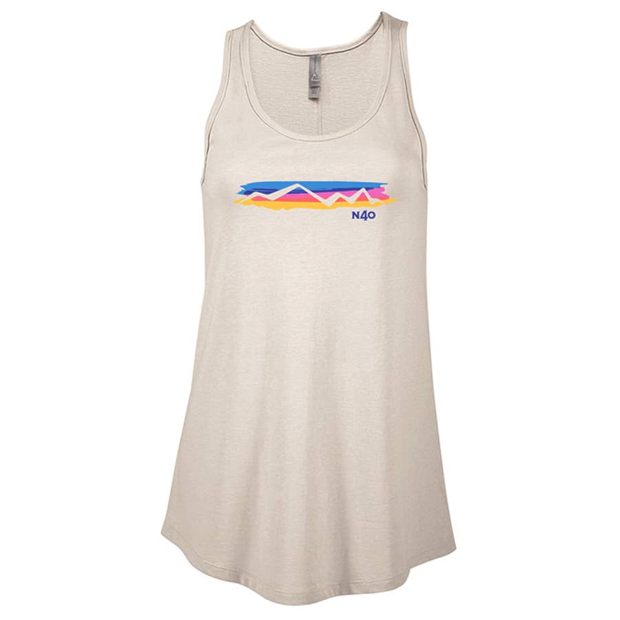 North 40 Outfitters Women's Mountain Logo Tank