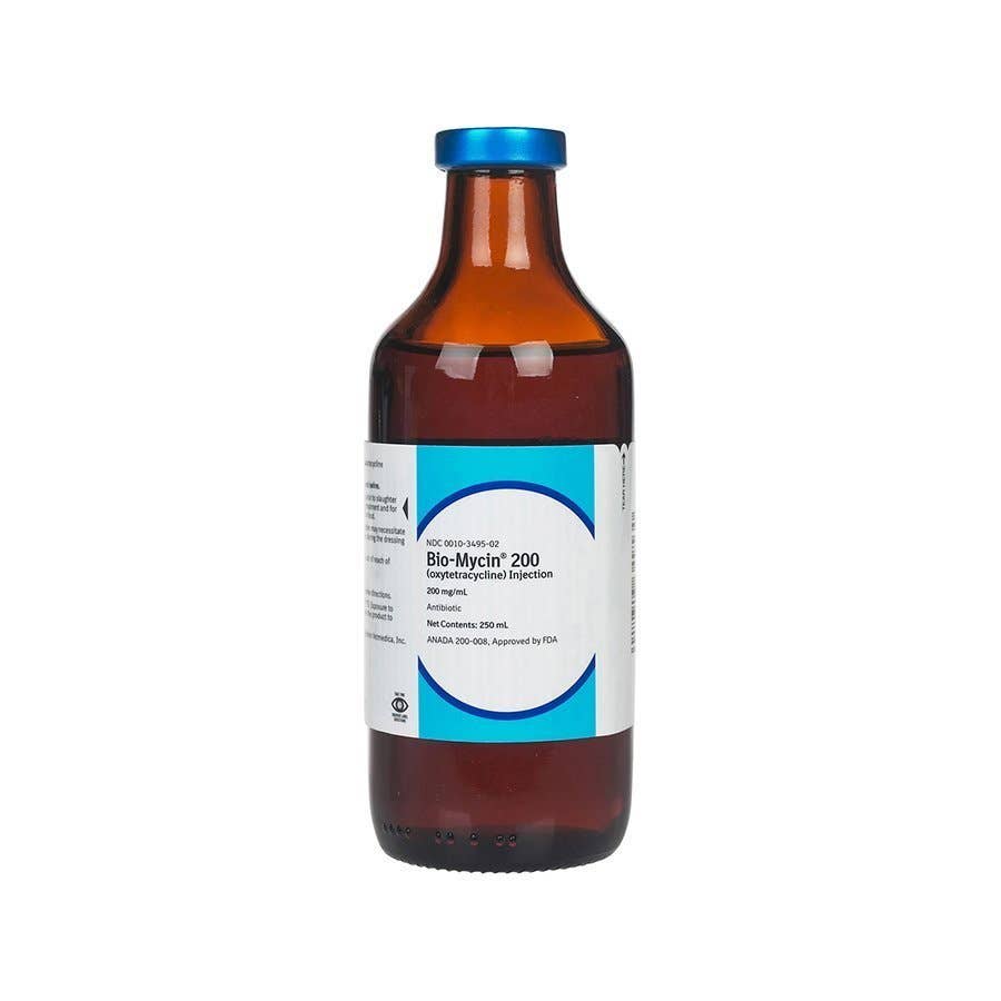 Bio-Mycin® 200 Vaccination for Cattle & Swine - 250 ml