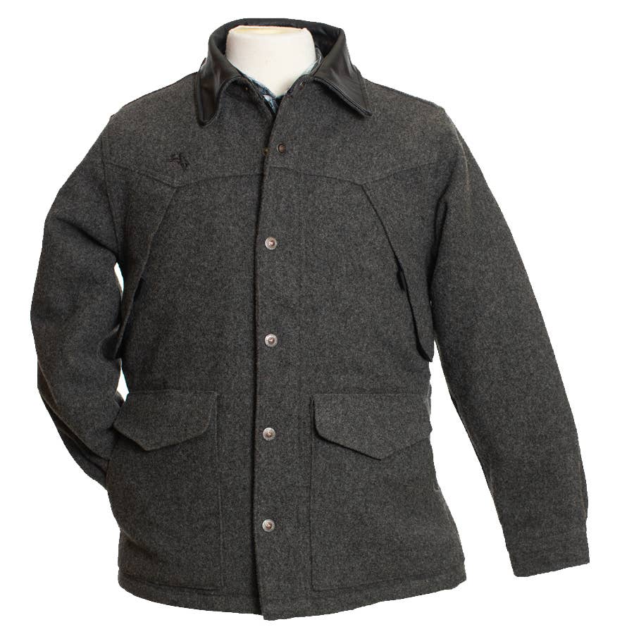 Wyoming Traders Men's Ranch Wool Coat