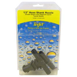 TeeJet Double Hose Shank Tee Barb Nozzle Body