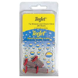 TeeJet Tip Strainer with Check Valve