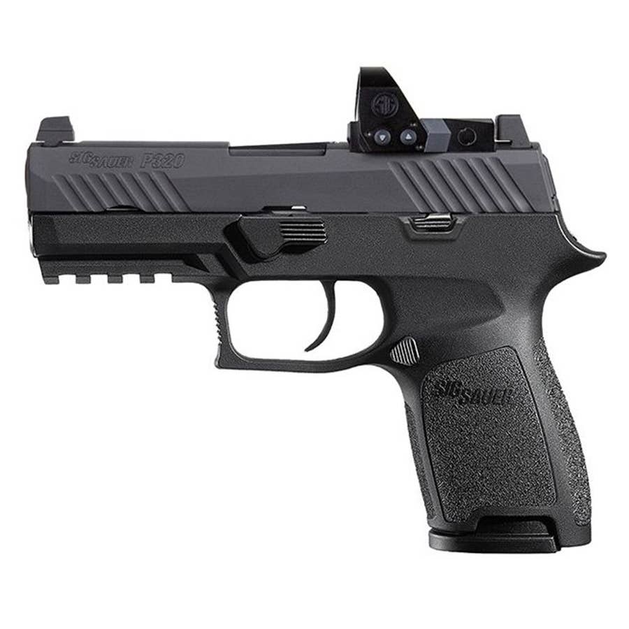 Sig Sauer P320 RXP Compact ROMEO1PRO Pistol with Suppressor Contrast