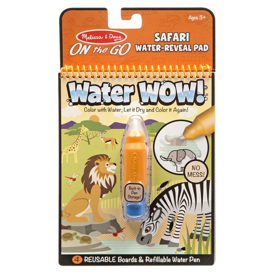 Melissa & Doug Water Wow Safari Water Reveal Pad