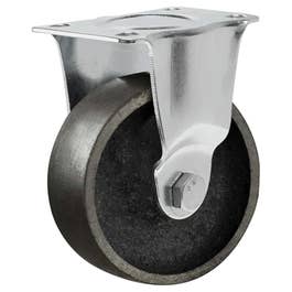 Precision Casters Steel Rigid Plate Caster