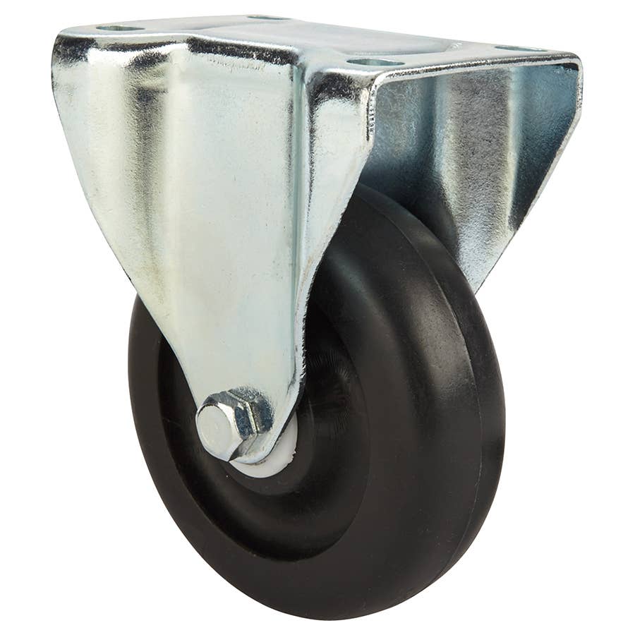 Precision Casters Plastic Rigid Plate Caster