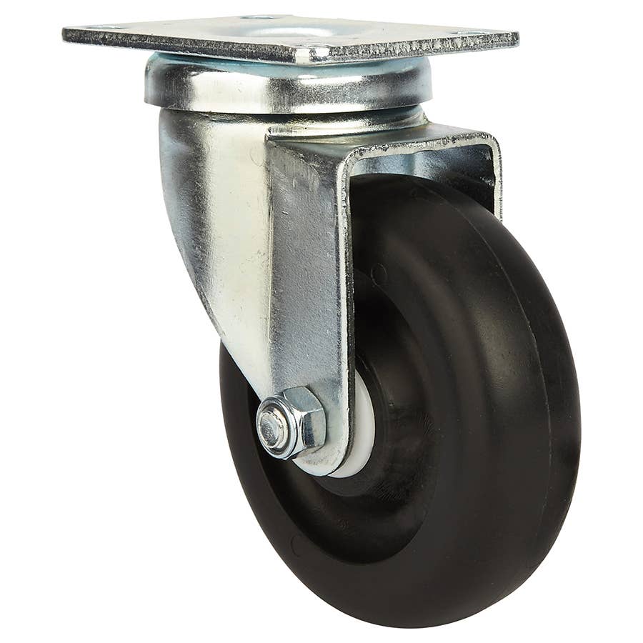 Precision Casters Plastic Swivel Plate Caster