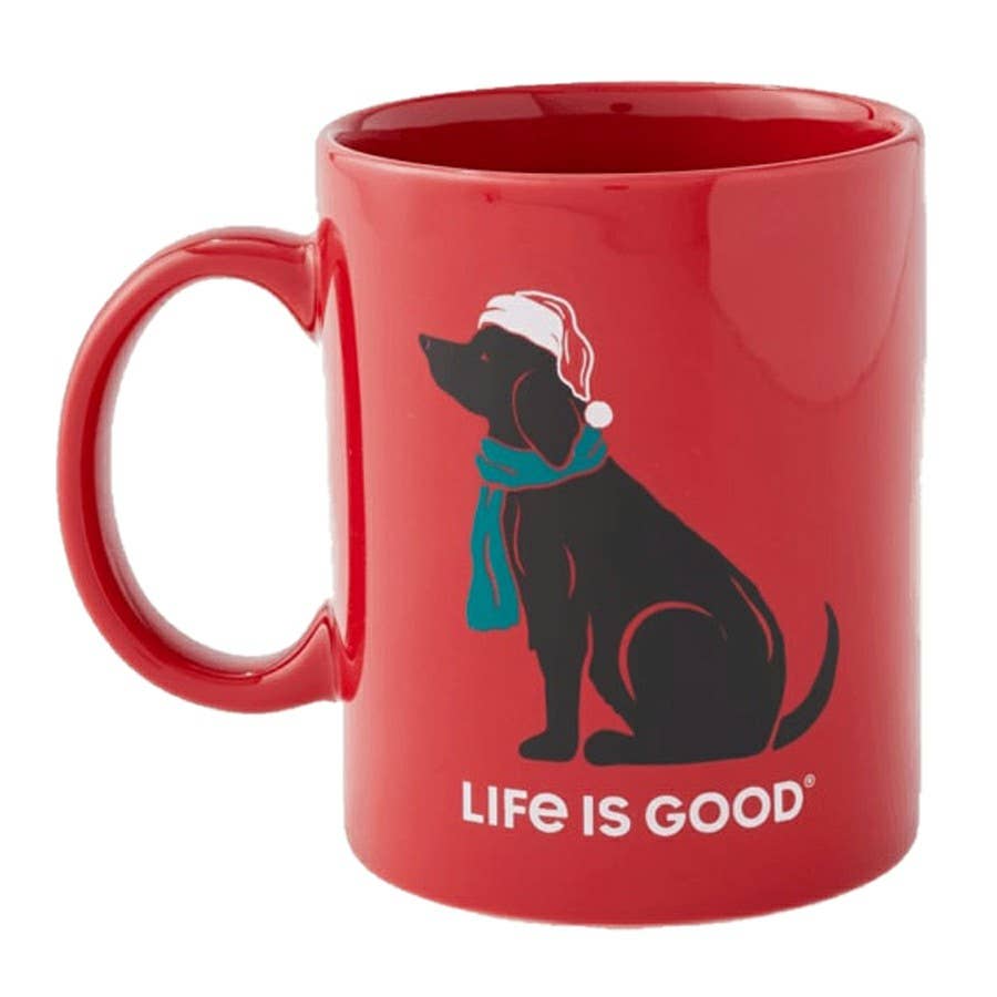 Life is Good Holiday Mans Best Friend Jake's Mug
