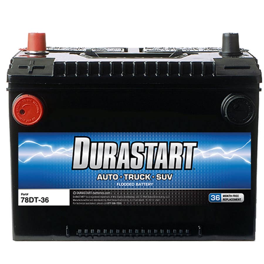 Durastart Automotive Battery Dual Post - 12V - 770CCA