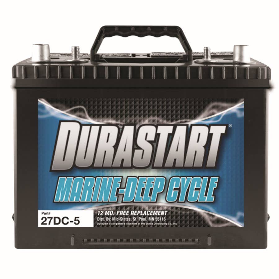 Durastart Deep Cycle Marine Battery - 27DC-5 - CCA550