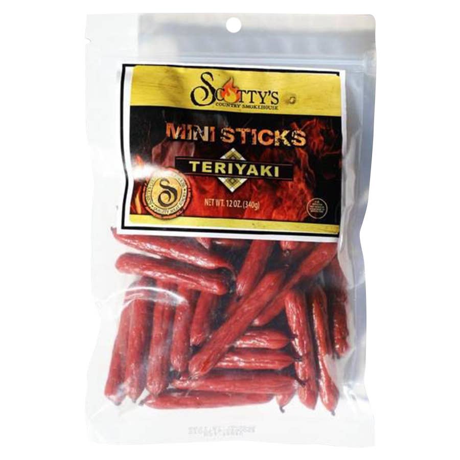 Scotty's Country Smokehouse Teriyaki Mini Beef Sticks
