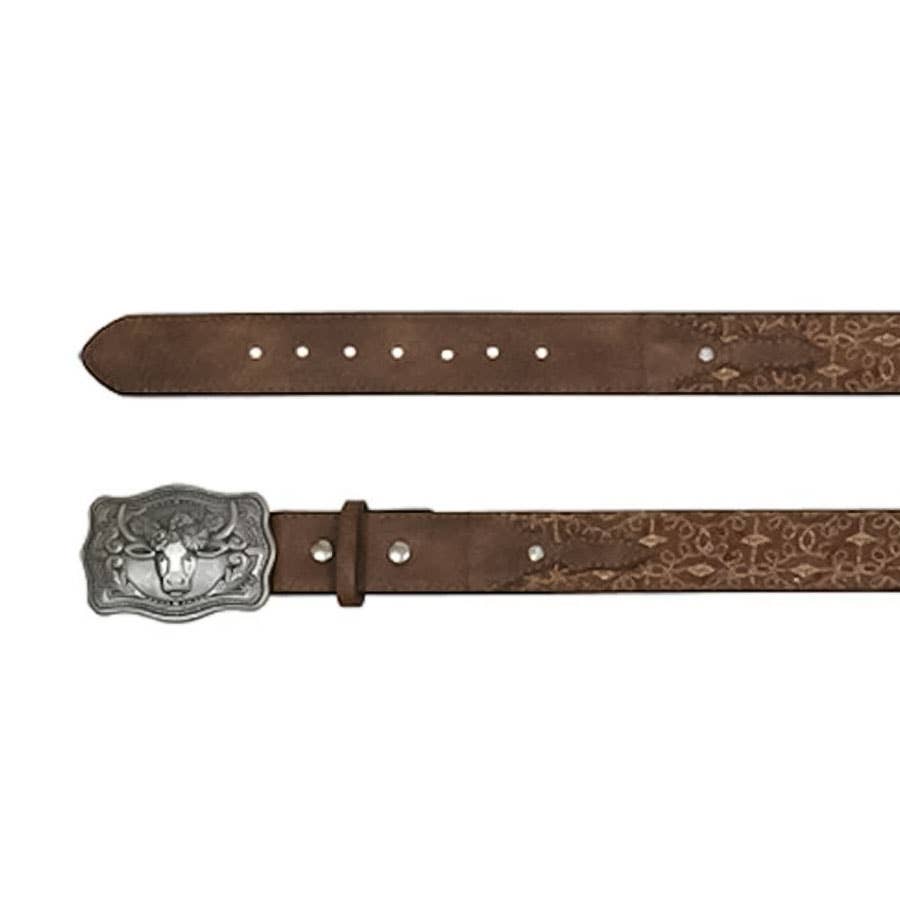 Catchfly Girl's Copper Lace Belt