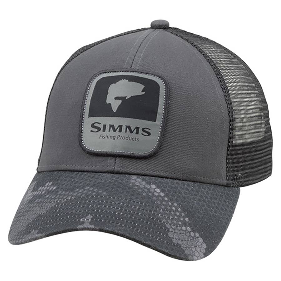 Simms Bass Patch Trucker Cap