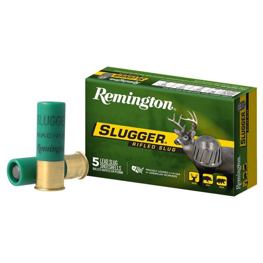 Remington Slugger Rifled Slug Shotgun Ammunition