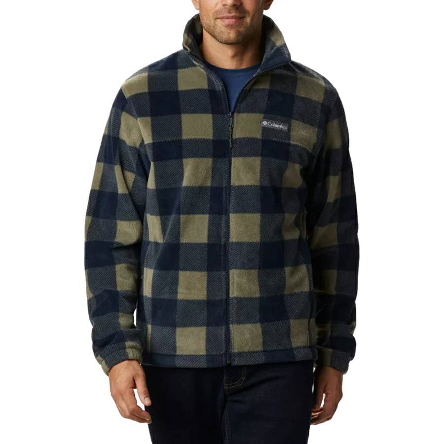 Columbia Men's Long Sleeve Steens Mountain Printed Jacket