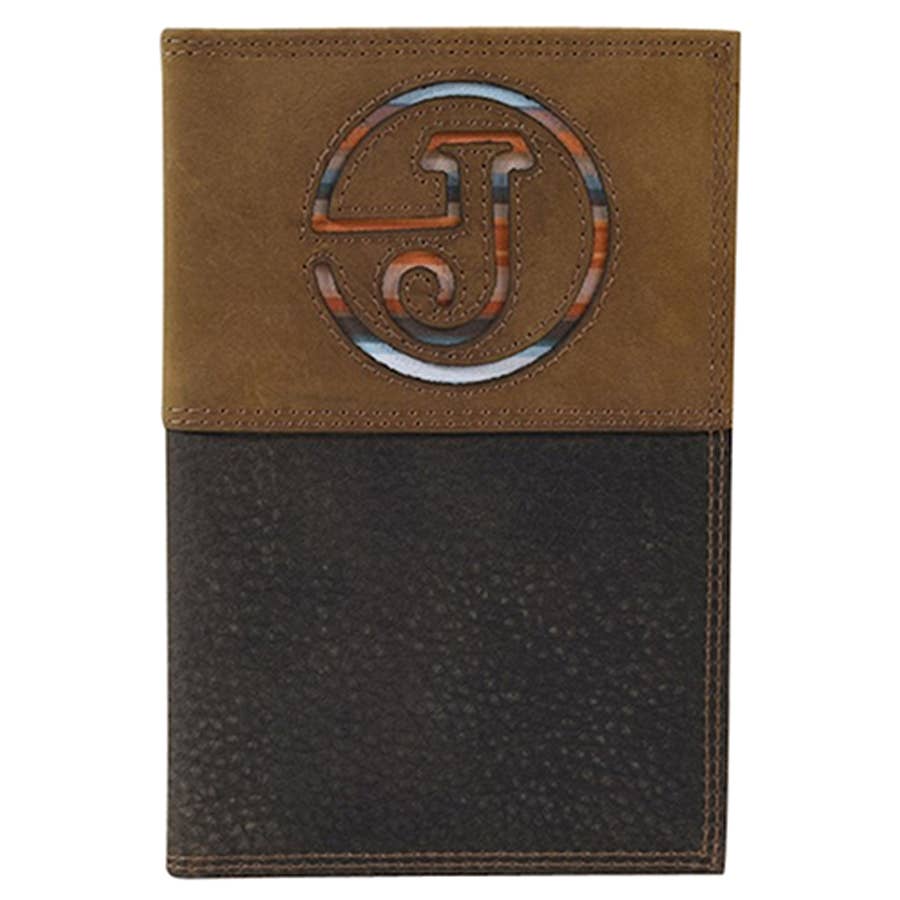 Justin Men's Serape Inlay Low Profile Rodeo Wallet