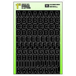 Hy-Ko Vinyl Numbers and Letters