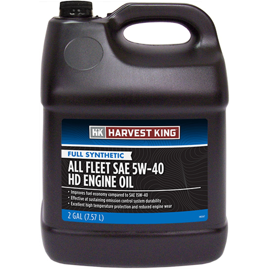 Harvest King SAE 5W40 All Fleet Synthetic HD Engine Oil - 2 GAL