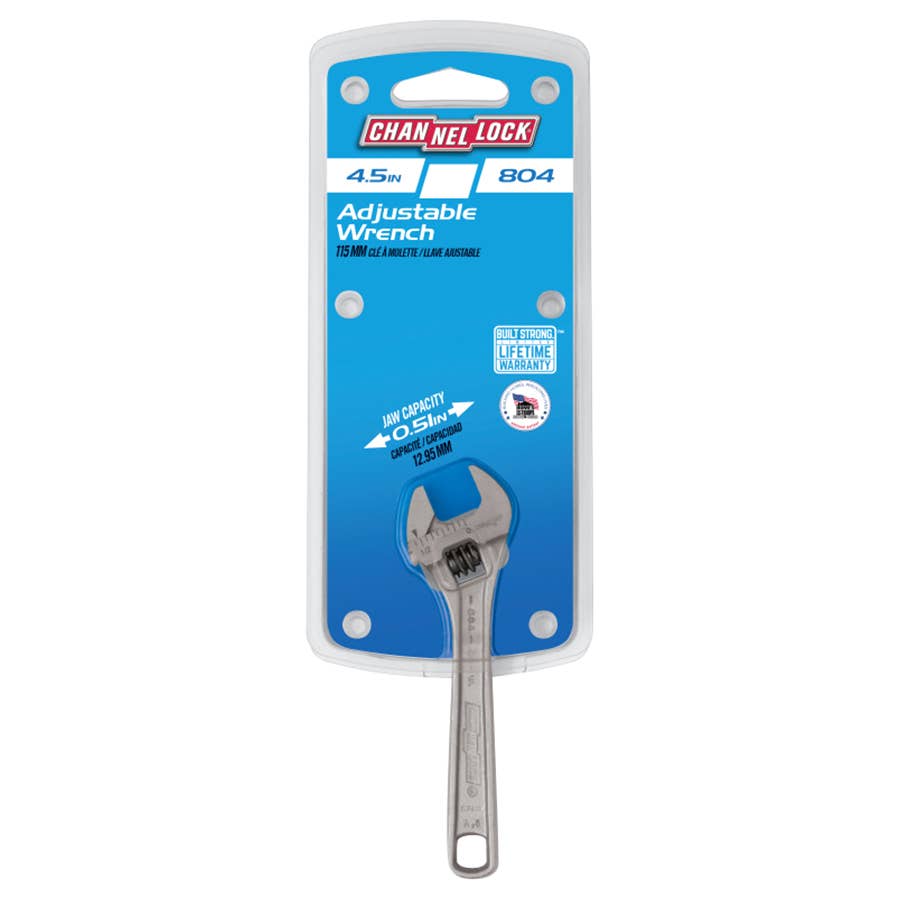 Channellock 4"" Adjustable Wrench