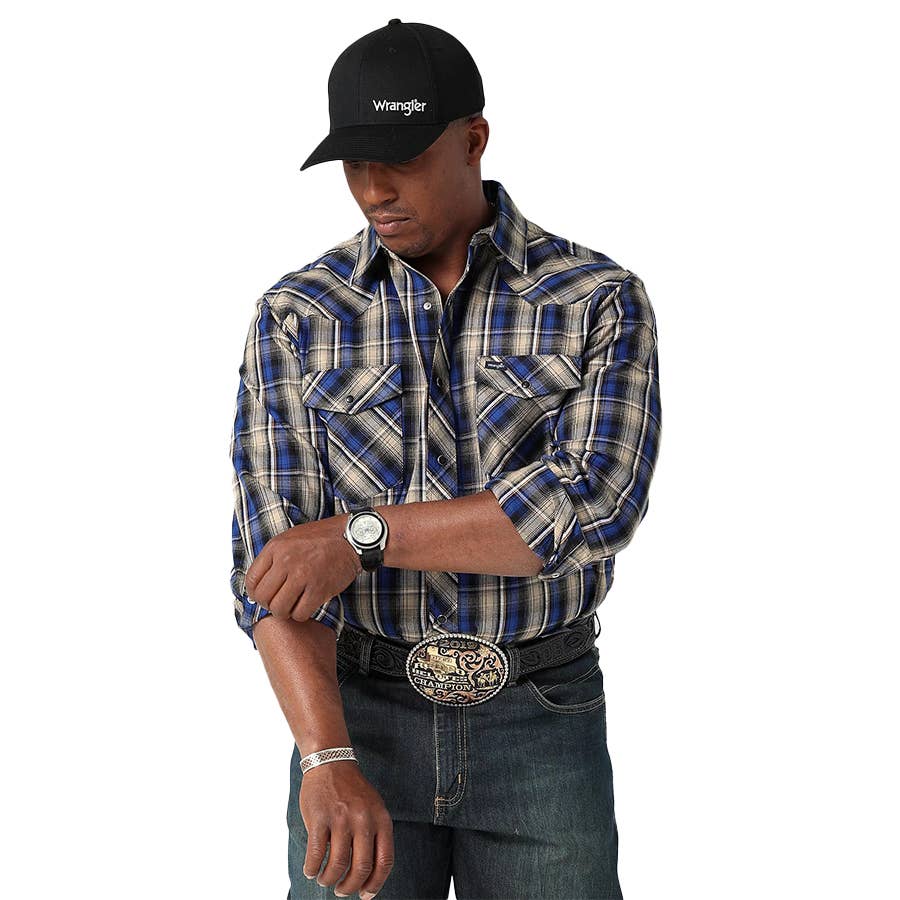 Wrangler Men's Long Sleeve Advanced Comfort Work Shirt