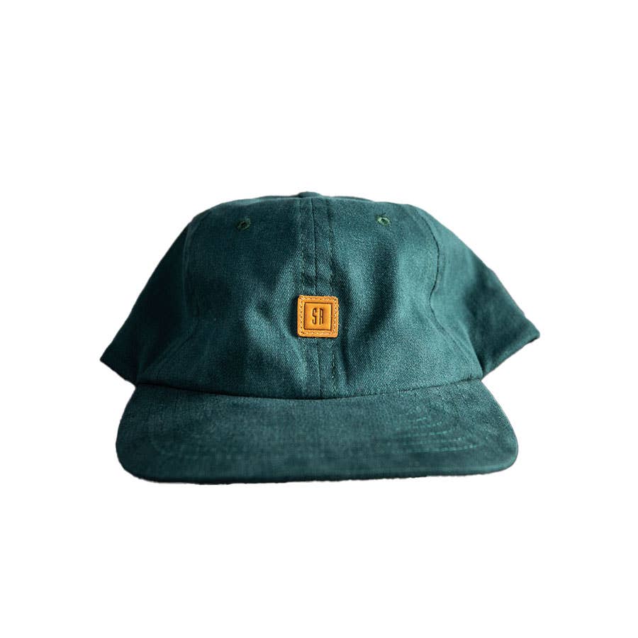 Smith + Rogue Leather Monogram Cap