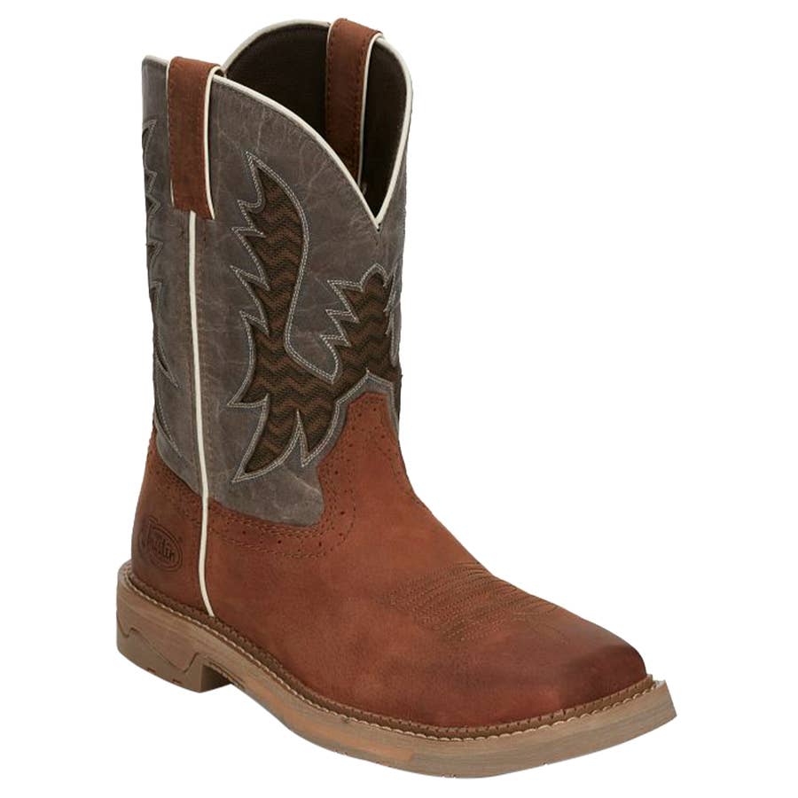 Justin Men's Bolt 11" Nano Composite Square Toe Boots