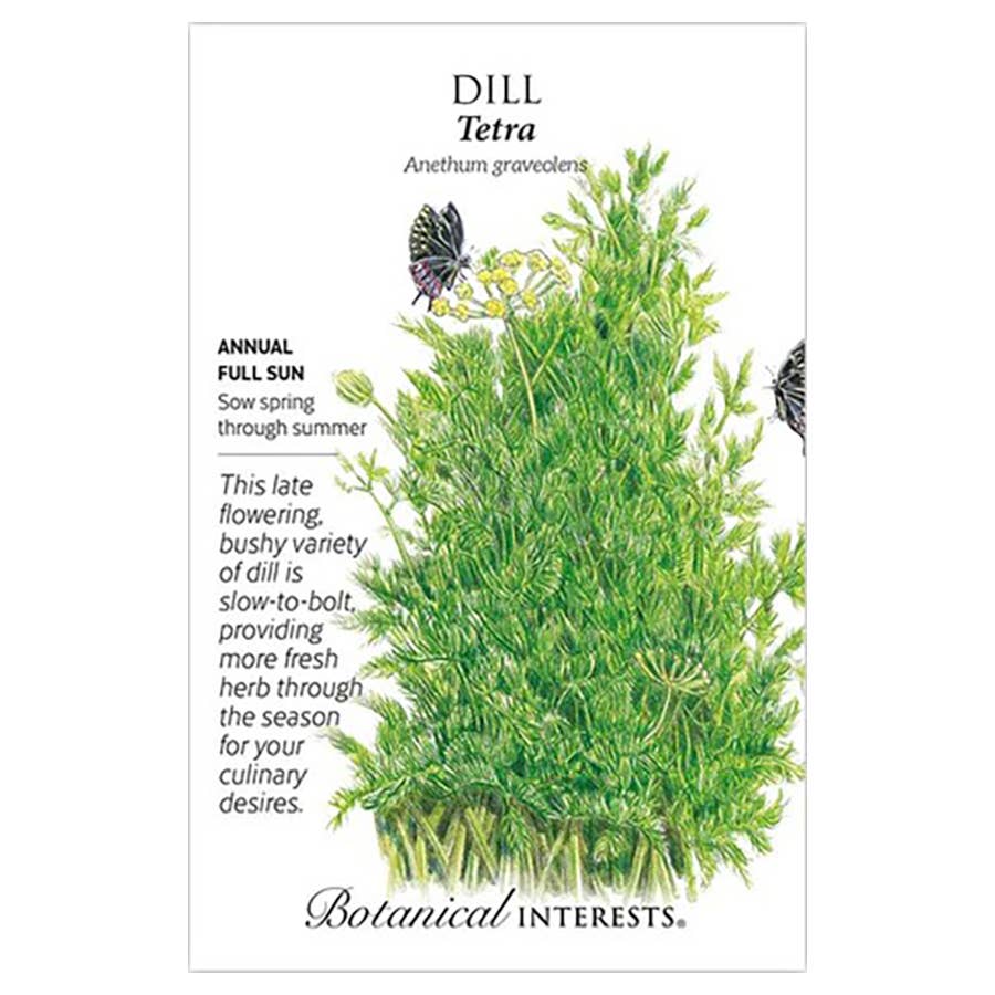Botanical Interests Tetra Dill Seeds