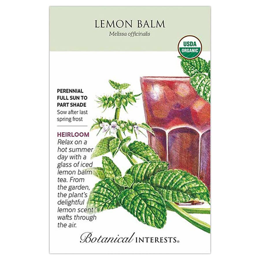 Botanical Interests Lemon Balm Seeds