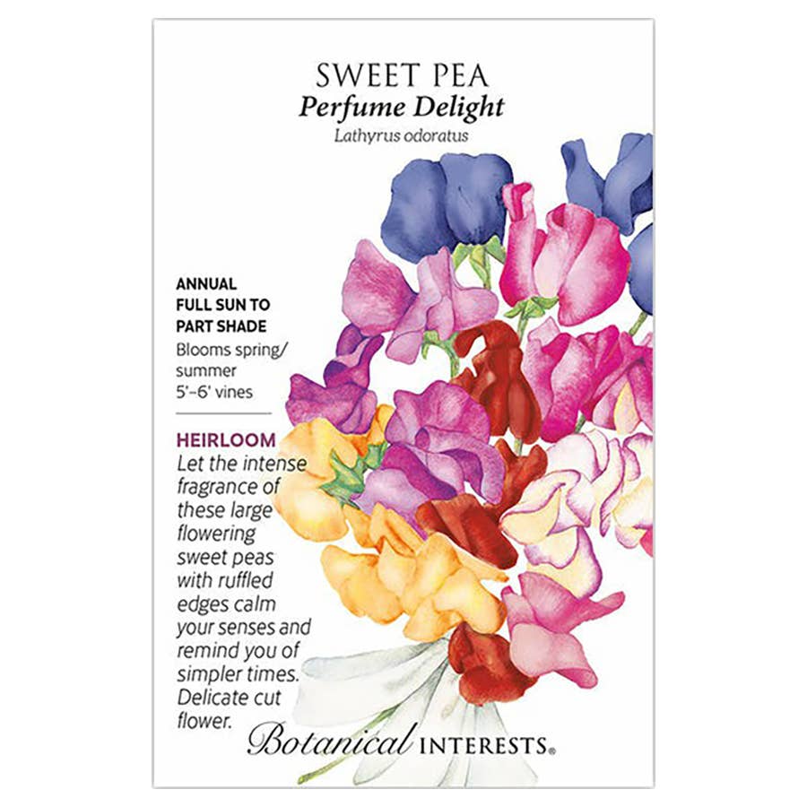 Botanical Interests Perfume Delight Sweet Pea Seeds