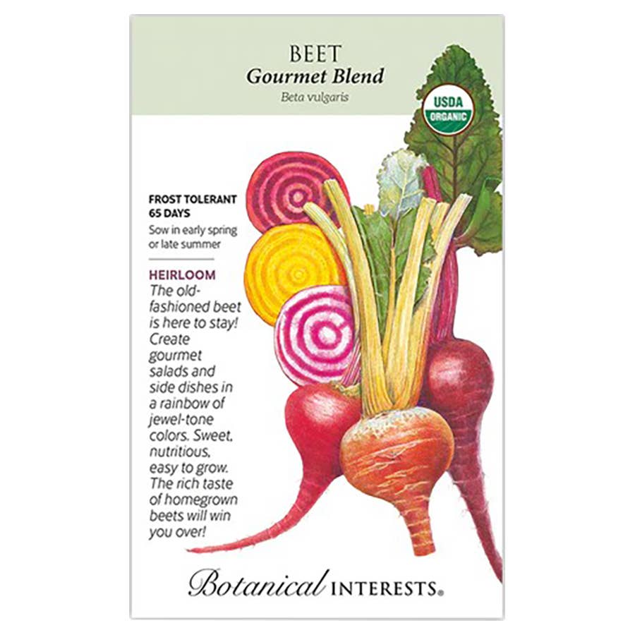 Botanical Interests Gourmet Blend Beet Seeds