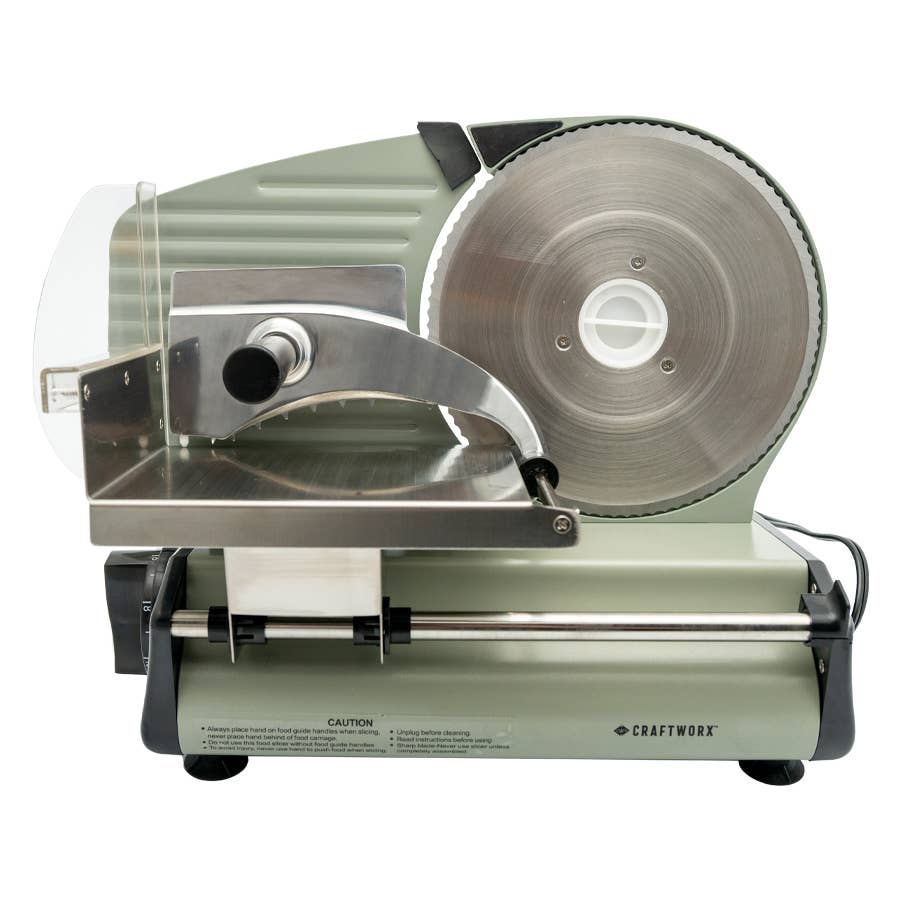 Craftworx Stainless Steel Food Slicer w/ Quick Release - 8.7"