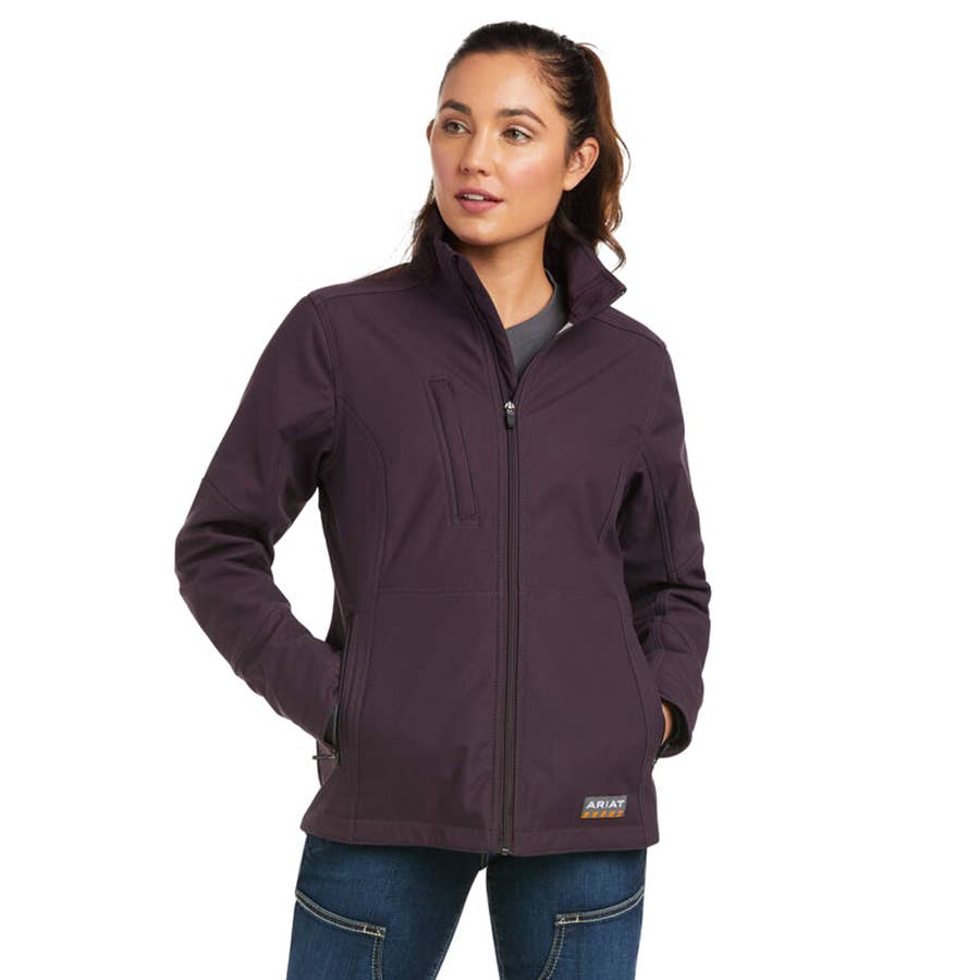 Ariat Women's Rebar Stretch Canvas Softshell Jacket