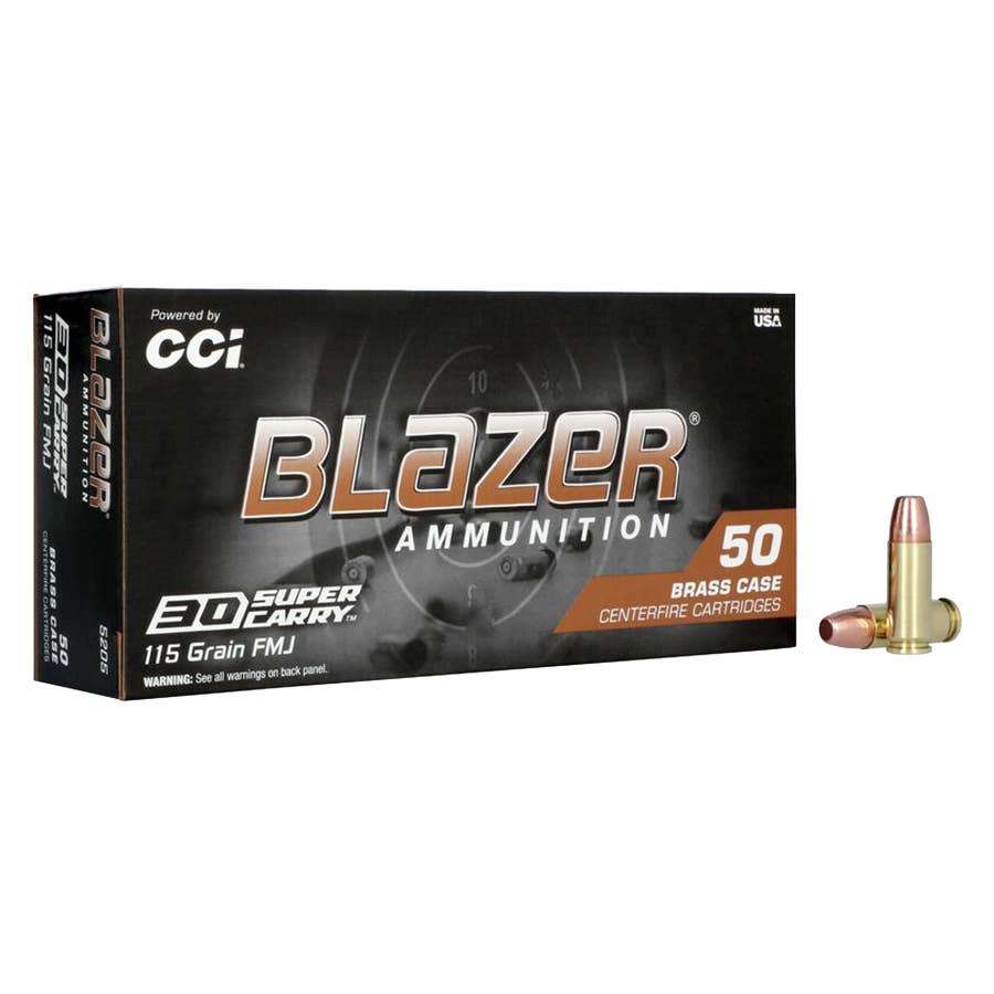 CCI Blazer Full Metal Jacketed Pistol Ammunition