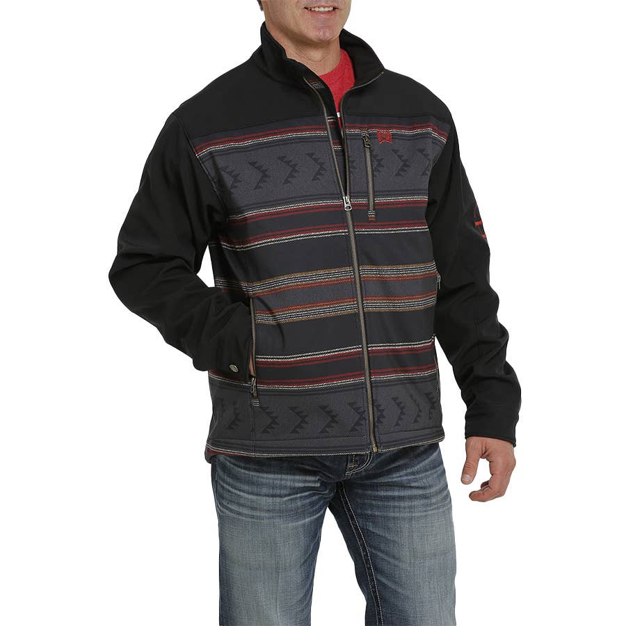 Cinch Mens Color Blocked Bonded Concealed Carry Jacket