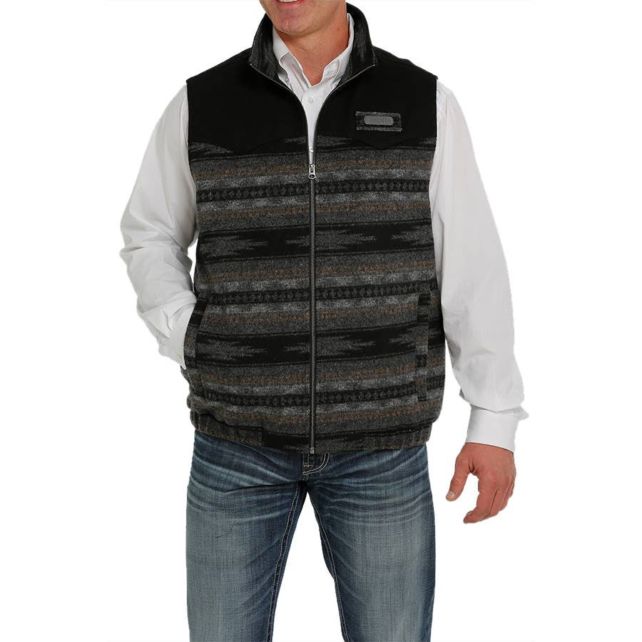 Cinch Men's Poly-Wool Concealed Carry Vest