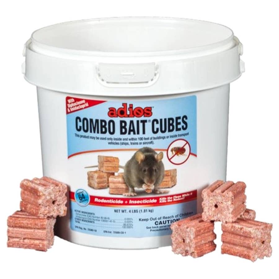 Adios Combo Bait Cubes - 4 lb