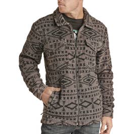 Powder River Outfitter Men's Printed Aztec Berber Jacket