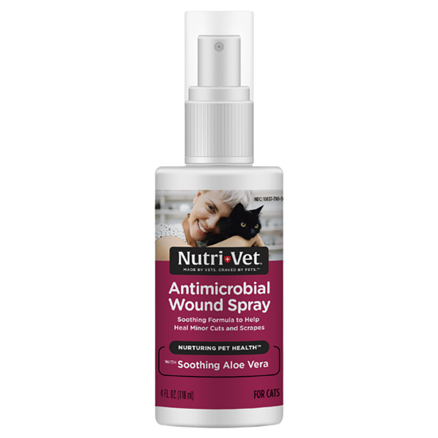 Nutri-Vet Antimicrobial Wound Spray for Cats