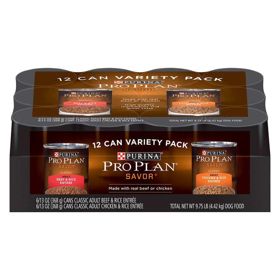 Purina Pro Plan Complete Essentials Variety Dog Food