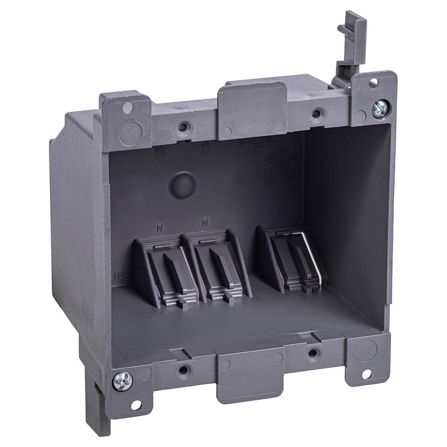 Gardner 2 Gang Old Work PVC Box