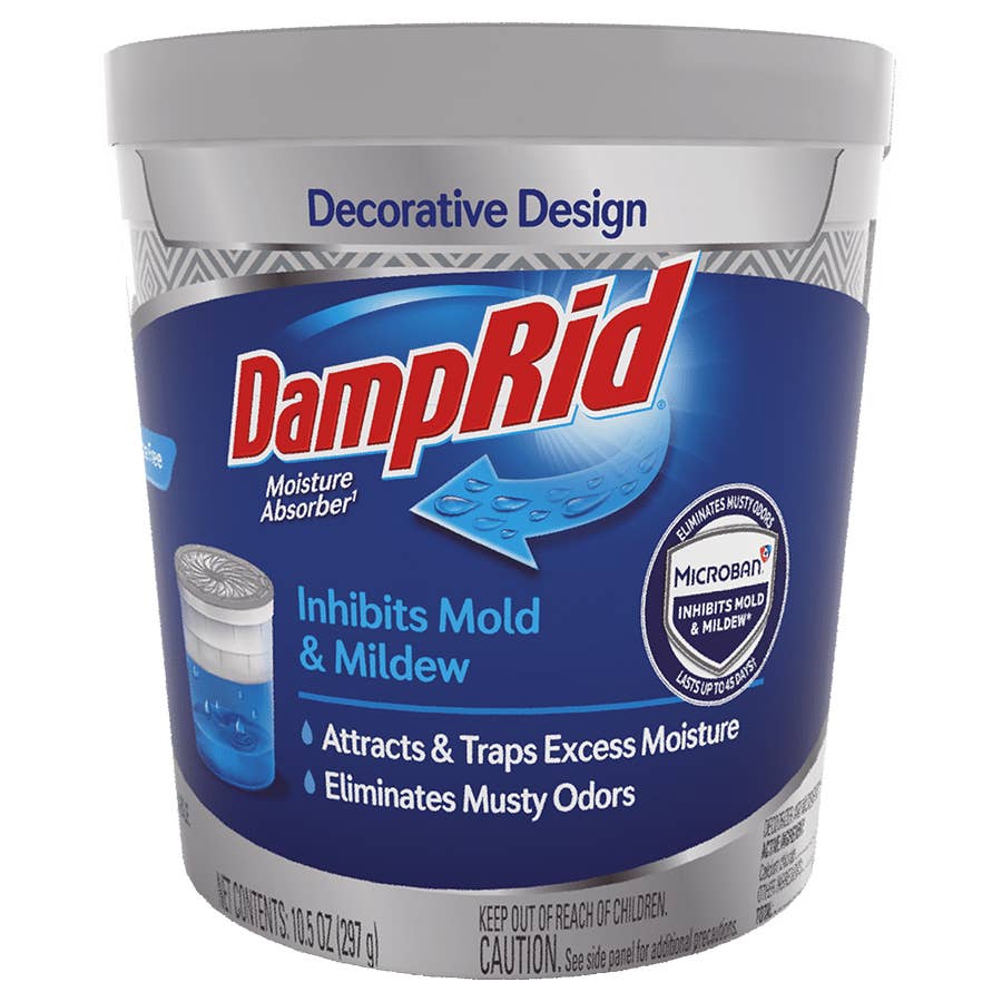 DampRid Fragrance Free Refillable Moisture Absorber