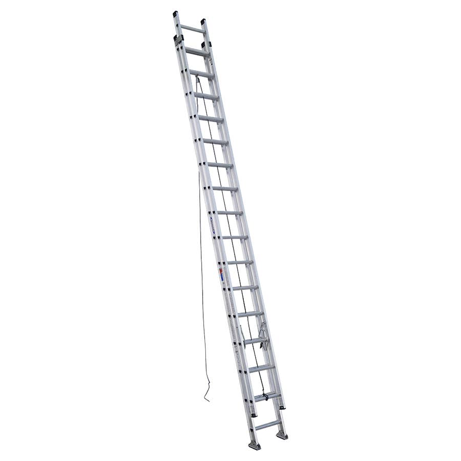 Werner Type IA Aluminum D-Rung Extension Ladder