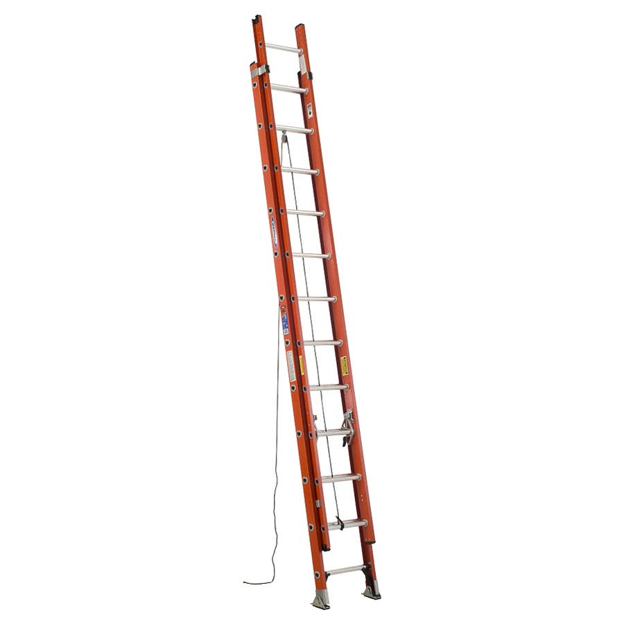 Werner Type IA Fiberglass D-Rung Extension Ladder